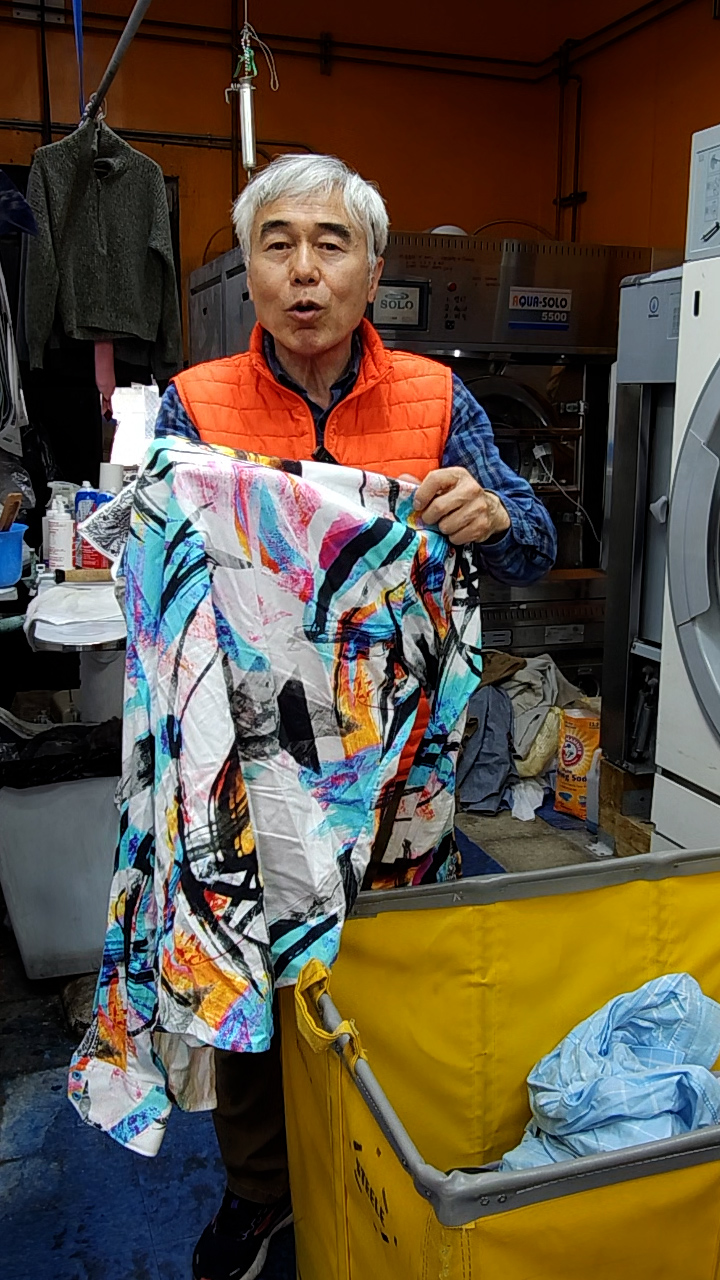 Regular customer's clothes - Cleaners Monthly